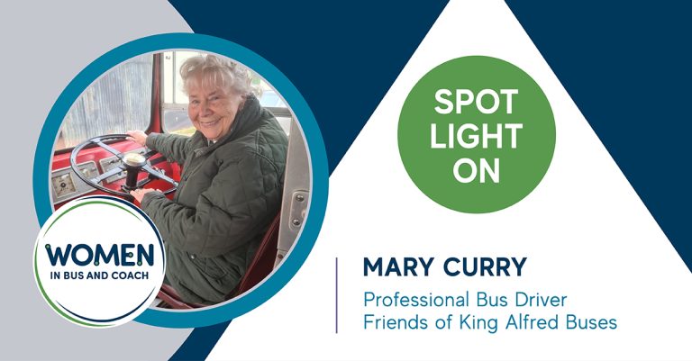 Spotlight on Mary Curry Professional Bus Driver - Women in Bus and Coach